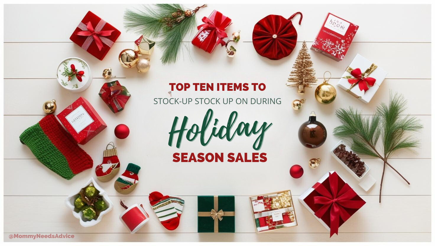 Top 10 Items to Stock Up On During Holiday Sales