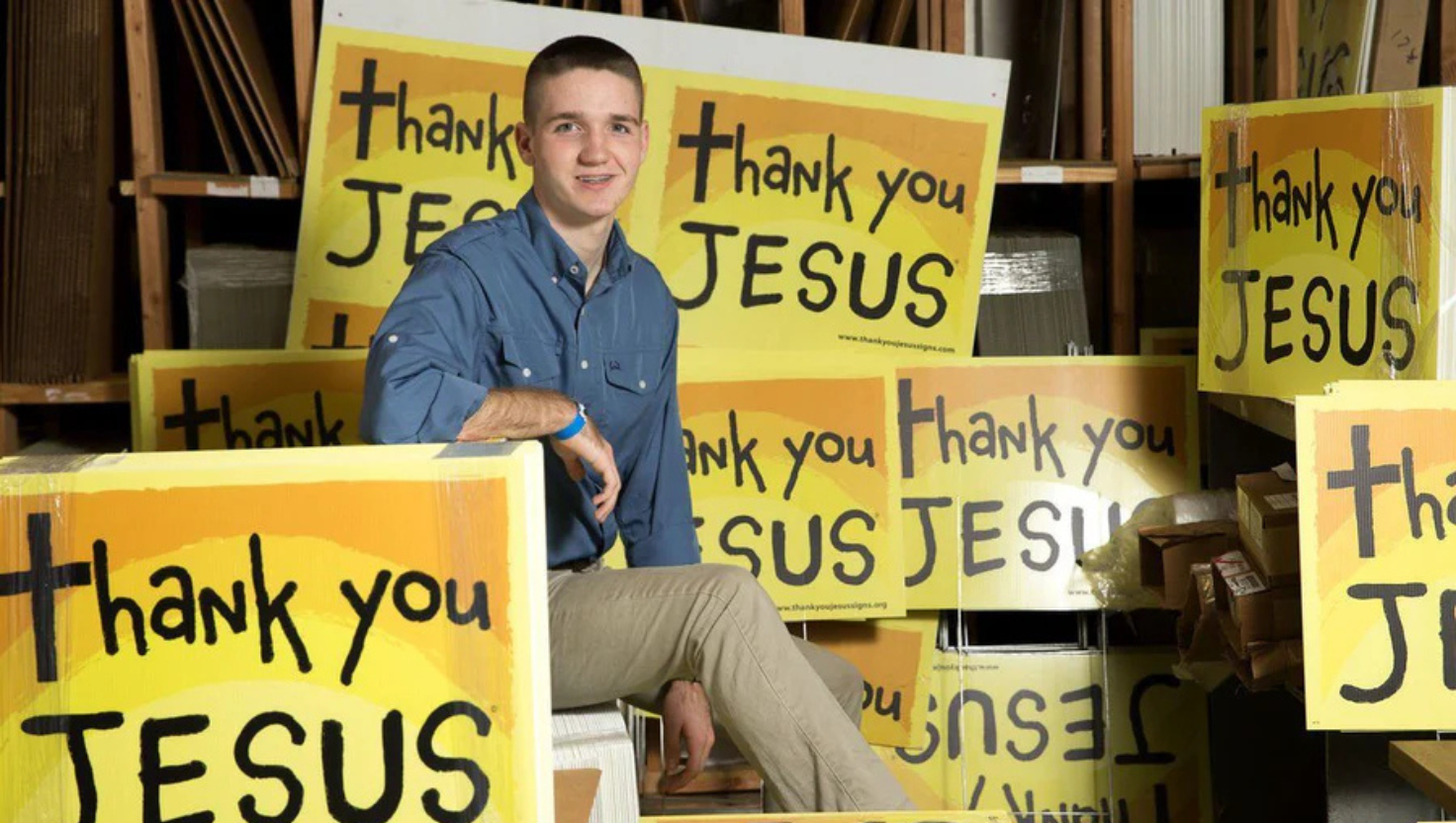 Thank You Jesus Signs: Lucas Hunt’s Arrest & What It Means