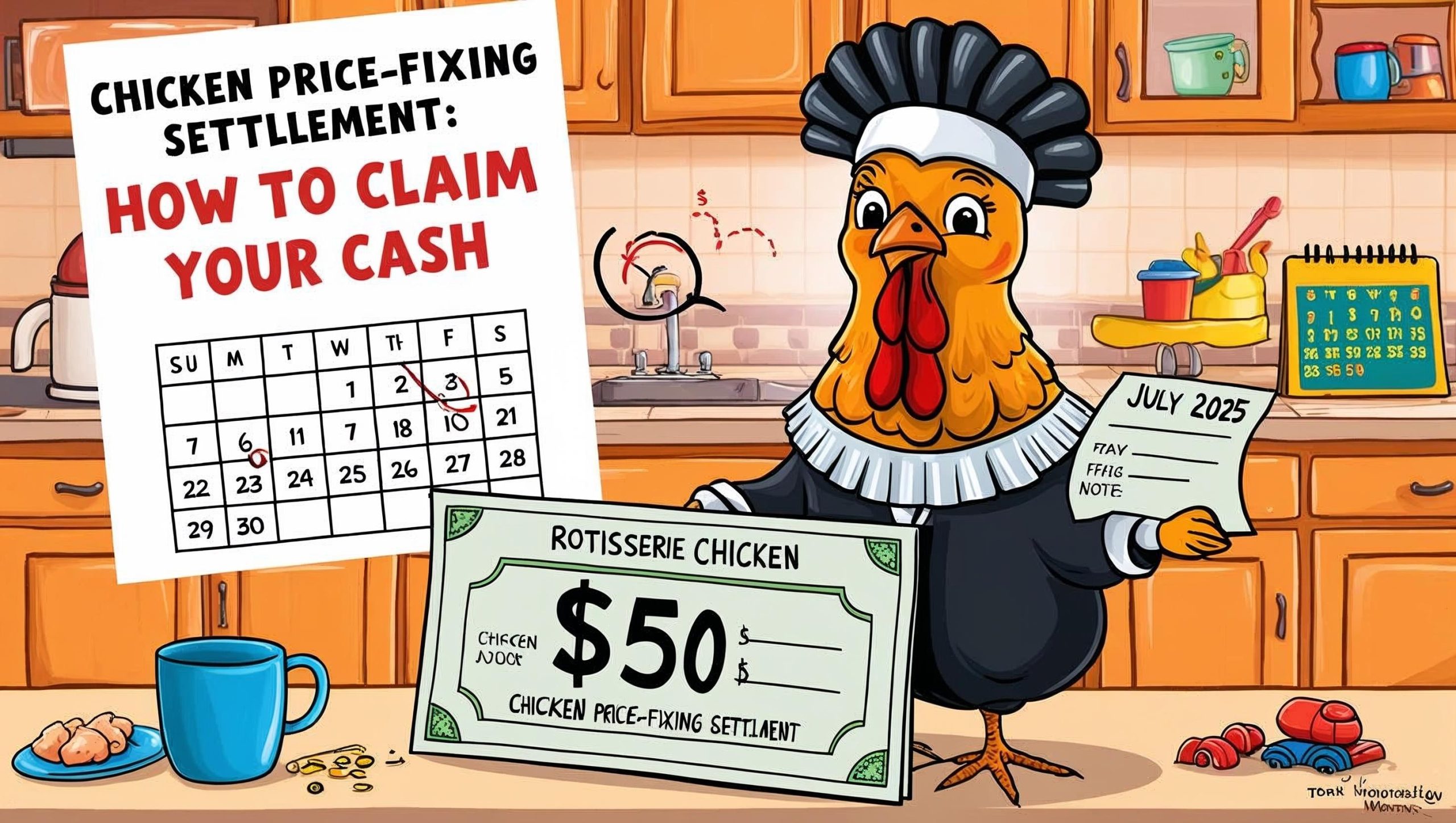 How to Claim the Chicken Price-Fixing Settlement Cash